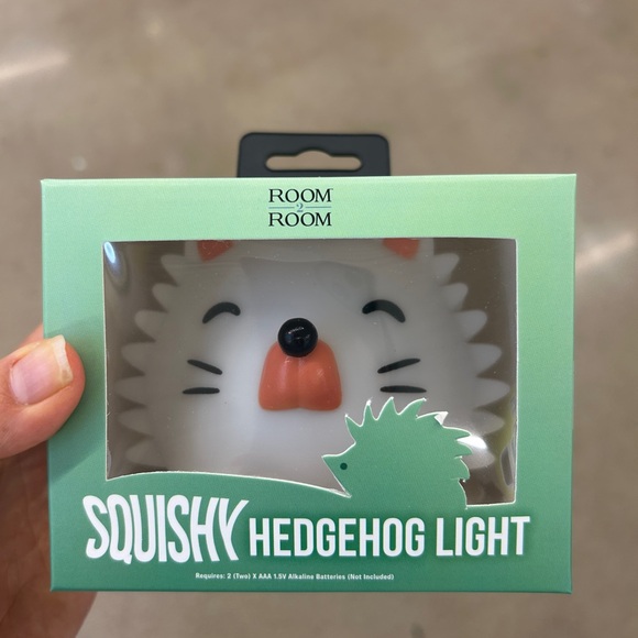 Other | Nwt Squishy Hedgehog Light | Poshmark
